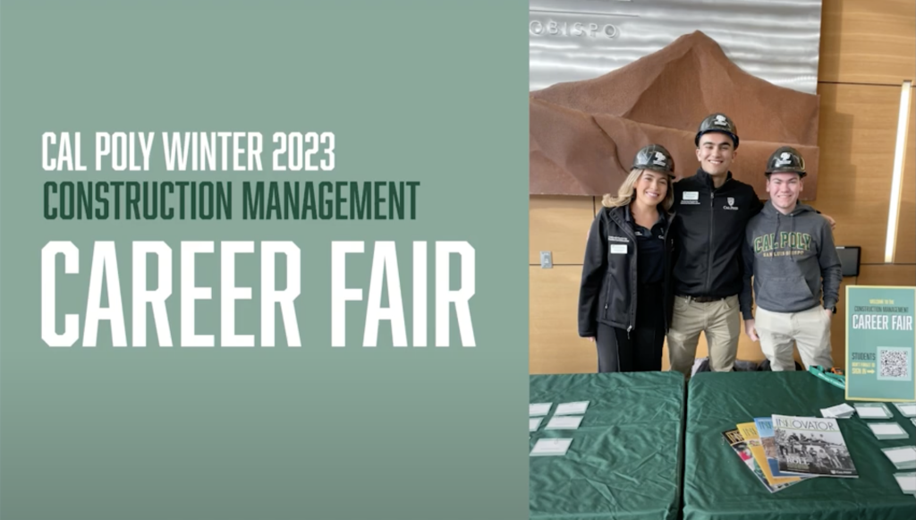 2022 Fall & 2023 Winter Construction Management Career Fair Insights